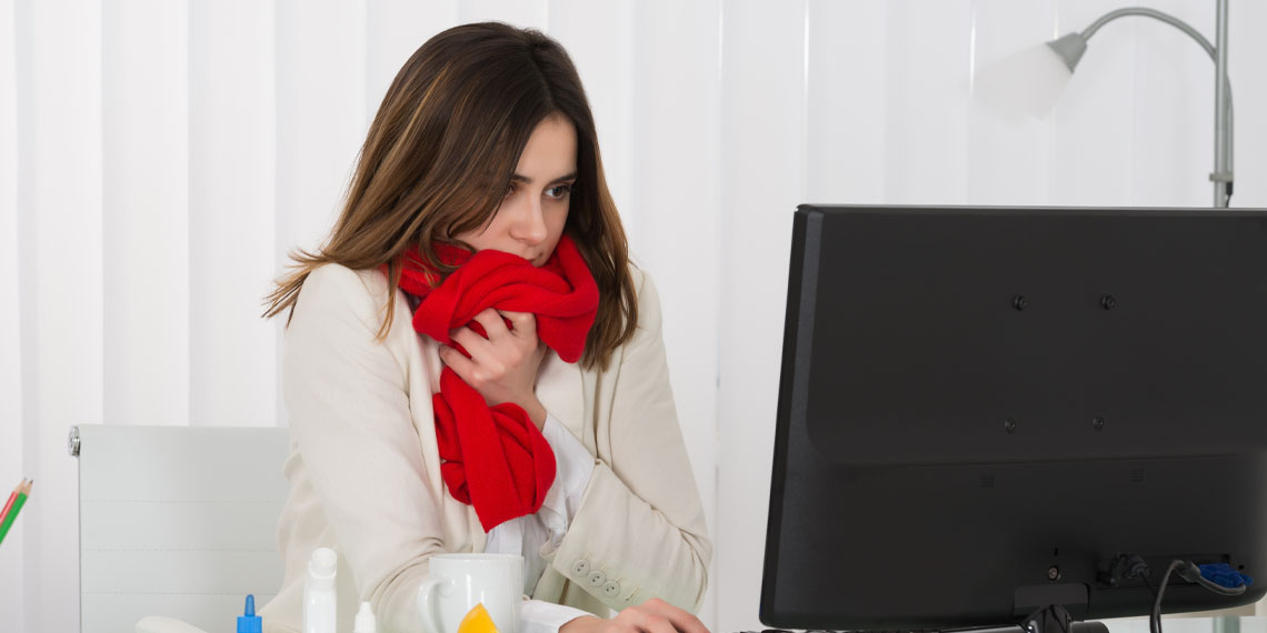 More women than men feel uncomfortably cold at the office, and it's ...