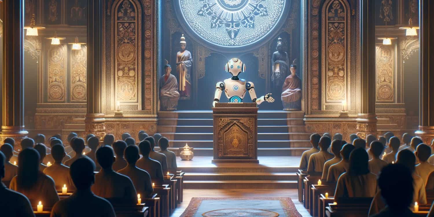 Remarkable study examines the impact of real-life "robot preachers"